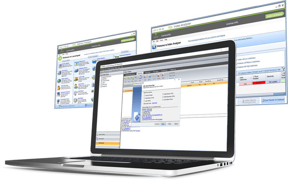 SQL Admin Toolset | Easy SQL Server Administration | IDERA