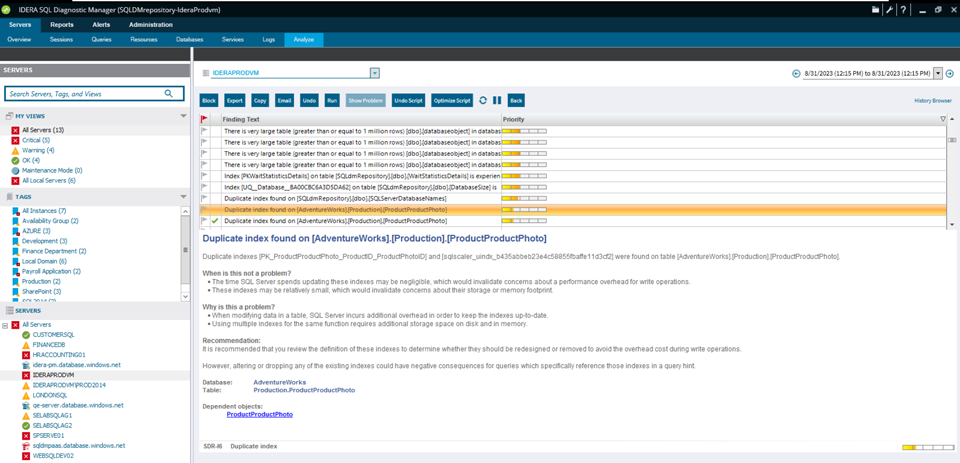 Sql Diagnostic Manager Sql Server Database Observability Idera